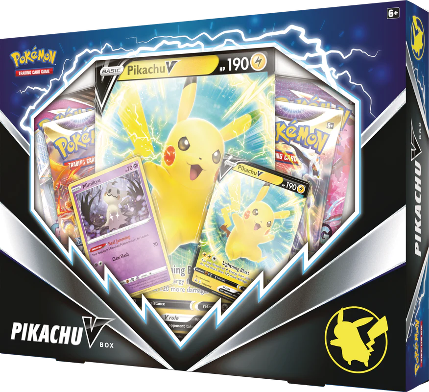 Pokemon 2022 Pikachu V Box | Catcha Card Gaming